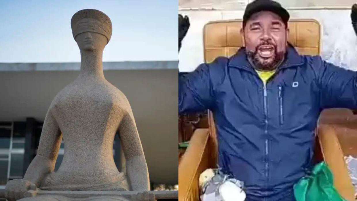 Primeira Turma do STF condena a 17 anos de prisão homem que sentou em ...